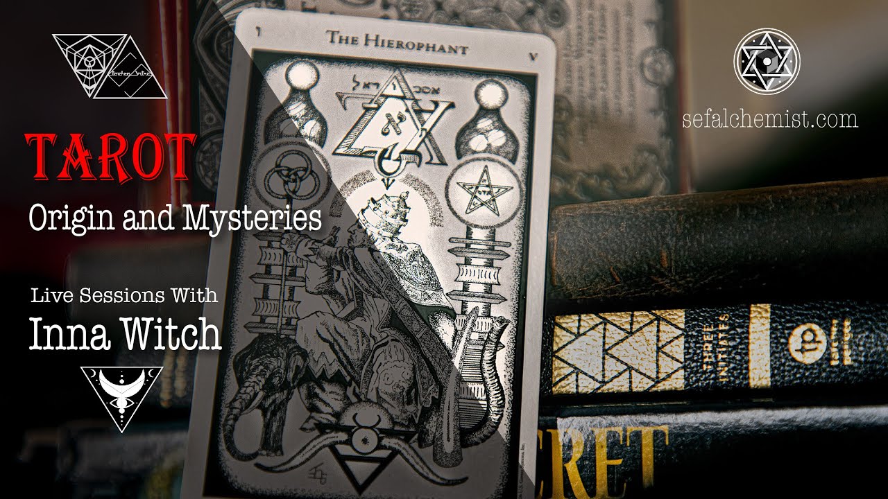 Tarot Origin and Mysteries Explained - With Inna Witch. Live Occult Session - YouTube