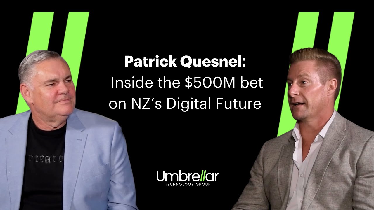 Patrick Quesnel: Inside the $500M Bet on NZ’s Digital Future - YouTube