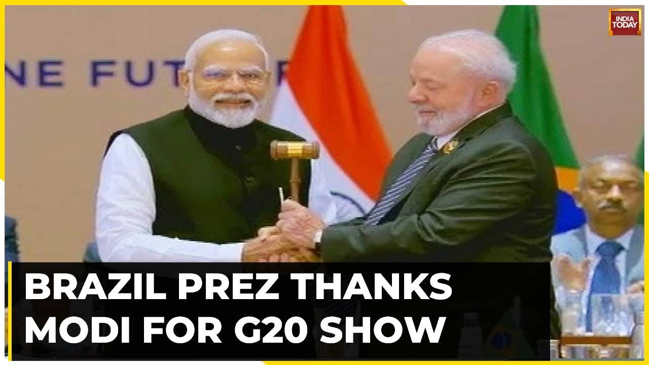 Brazil President Thanks Modi For G20 Show, Modi Sends Big World Peace ...