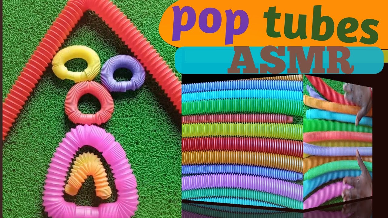 Lovely pop tubes asmr relaxing ||🌈🌈🌈🤠🤠🤠 - YouTube