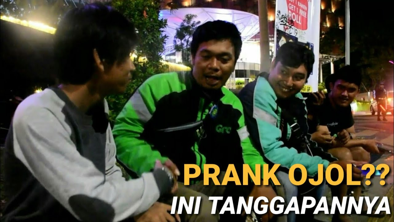INI TANGGAPAN OJOL(ojek online) TENTANG PRANK CANCEL - YouTube