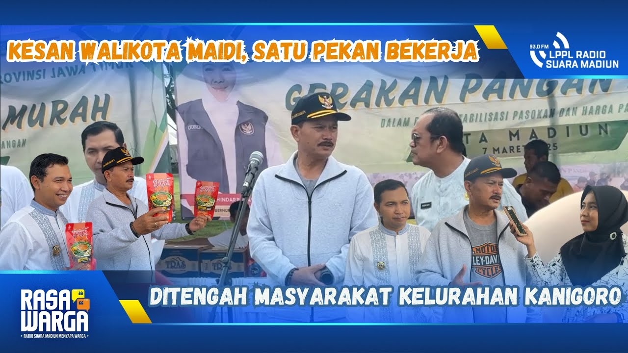 🔴LIVE #RasaWarga Kesan Walikota Maidi, Satu Pekan Bekerja ditengah ...