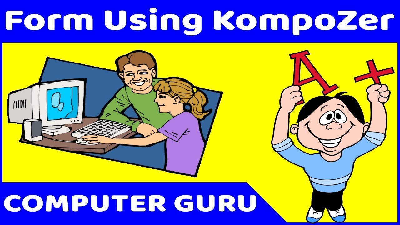 KompoZer Tutorial | Online Form using KompoZer - YouTube