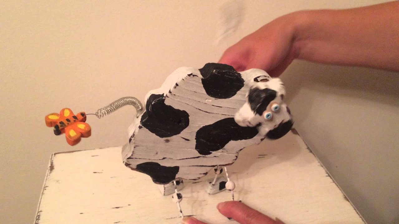Automaton Cow Jumping Over Moon by Richard Makin - YouTube