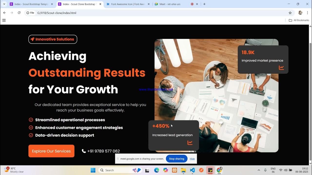 Using media query to making website mobile responsive - Part 1 - YouTube