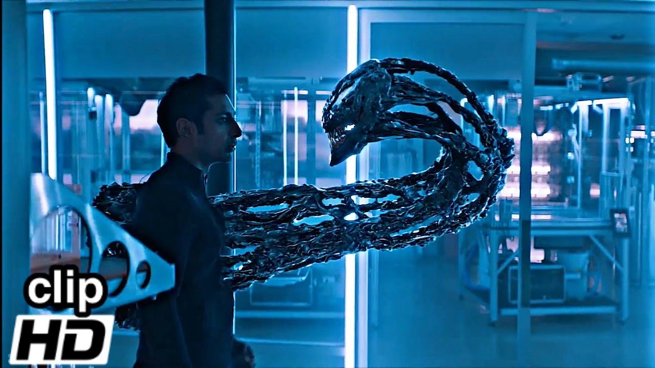 Riot Interrogates Eddie Brock Where Is VenomScene - VENOM (2018) Movie ...