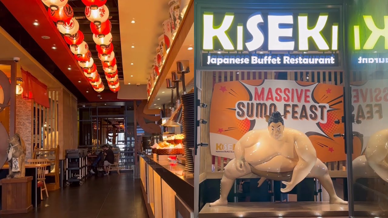 Kiseki Japanese Buffet Restaurant 🍱 - YouTube