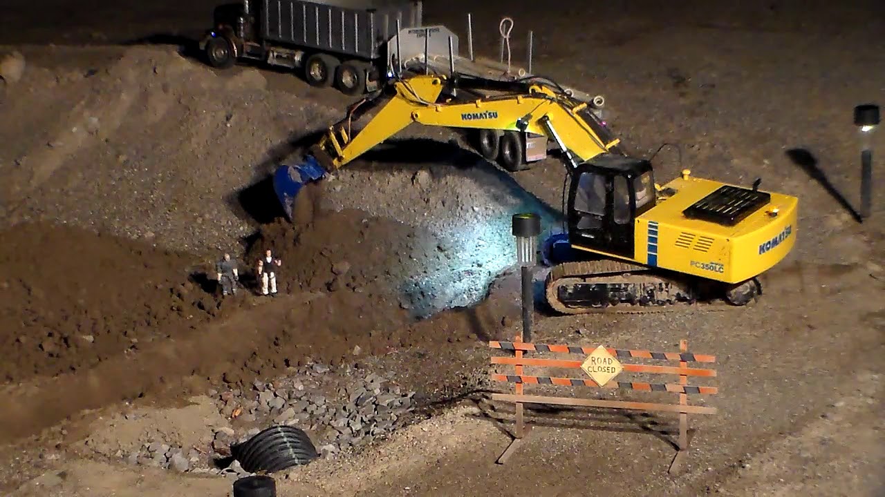 dig bend to cross road - YouTube