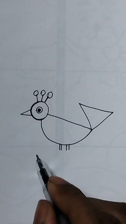 Simple line Drawing - YouTube