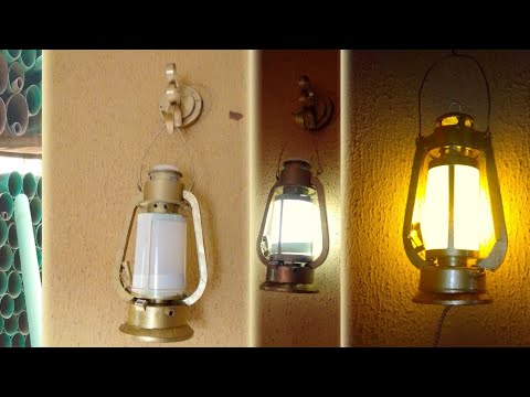How to make ancient lantern from PVC pipes*creative idea, diy home ...