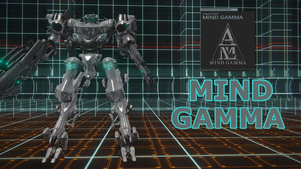 MIND GAMMA Gameplay | 51-003 K (ALLMIND) | Armored Core VI - YouTube