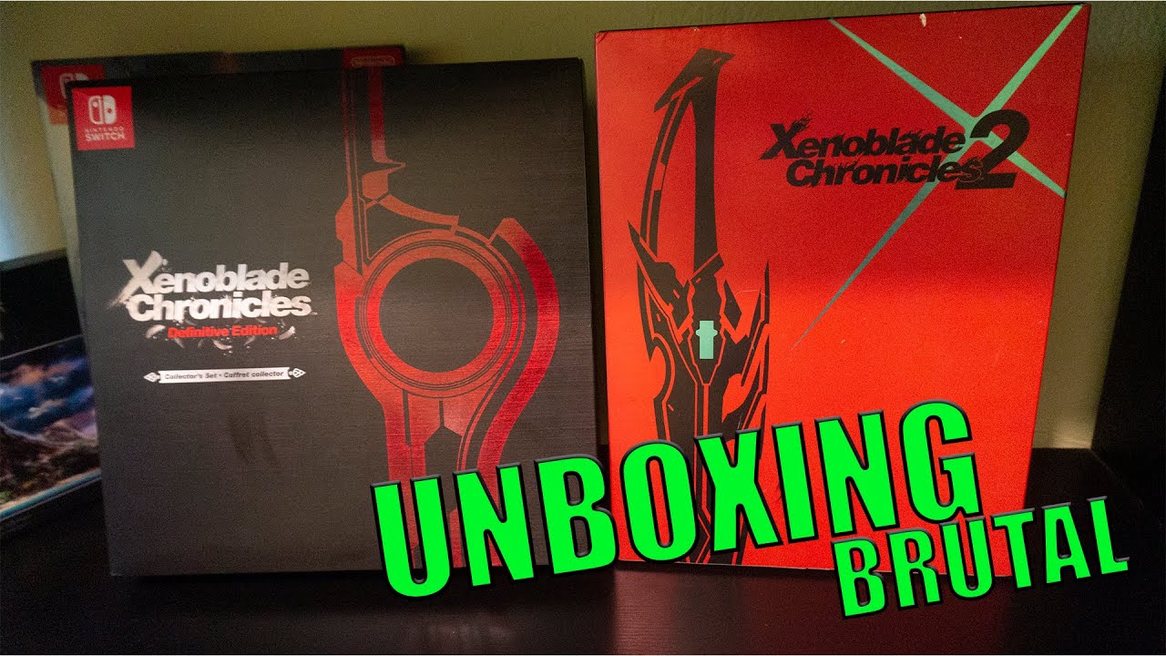 UNBOXING XENOBLADE CHRONICLES DEFINITIVE EDITION | COLLECTOR EDITION ...