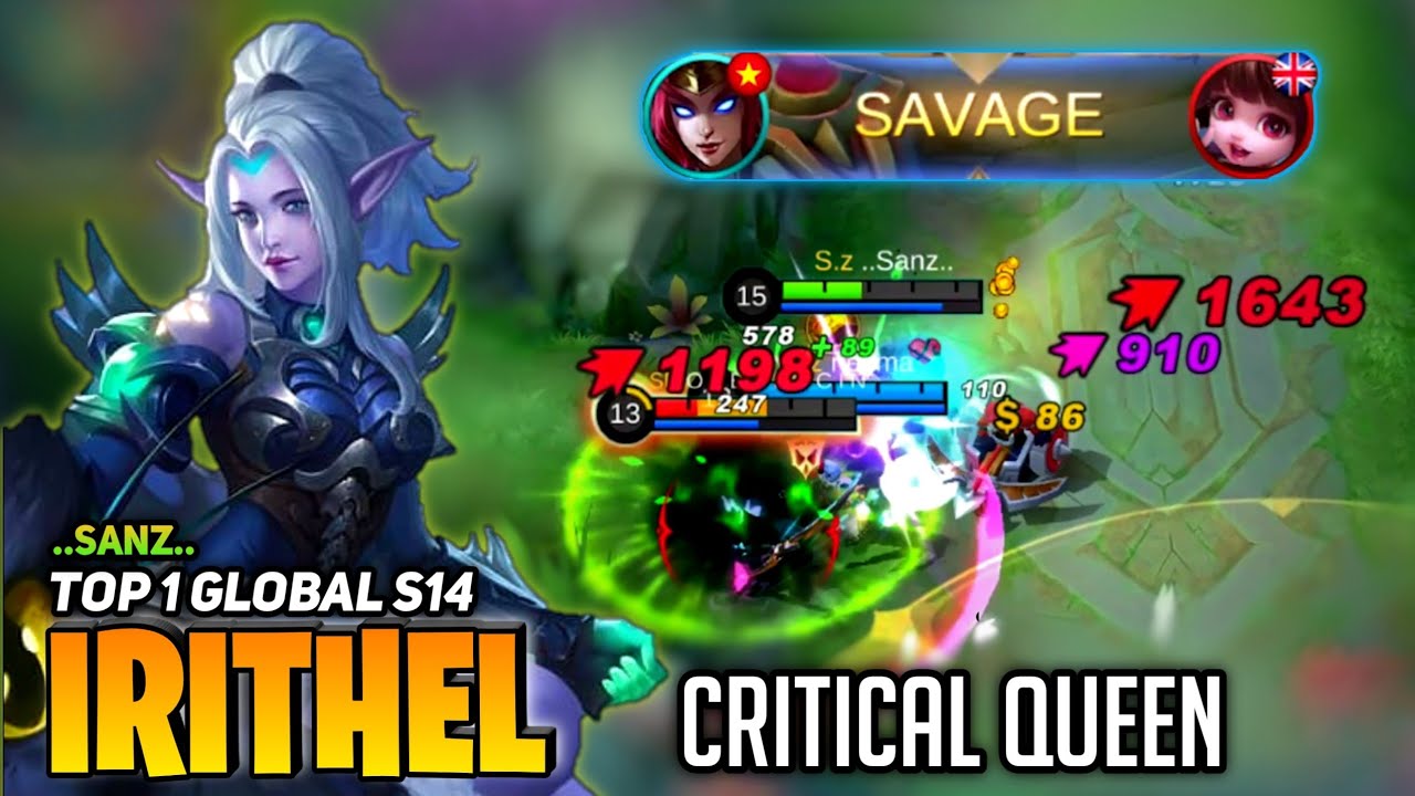 SAVAGE! Irithel Critical Damage Build [Top 1 Global Irithel S14] By ...
