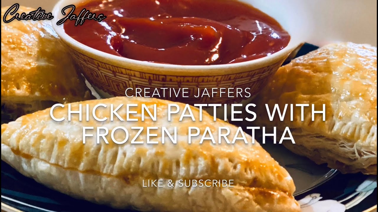 Chicken Patties with Frozen Paratha. - YouTube