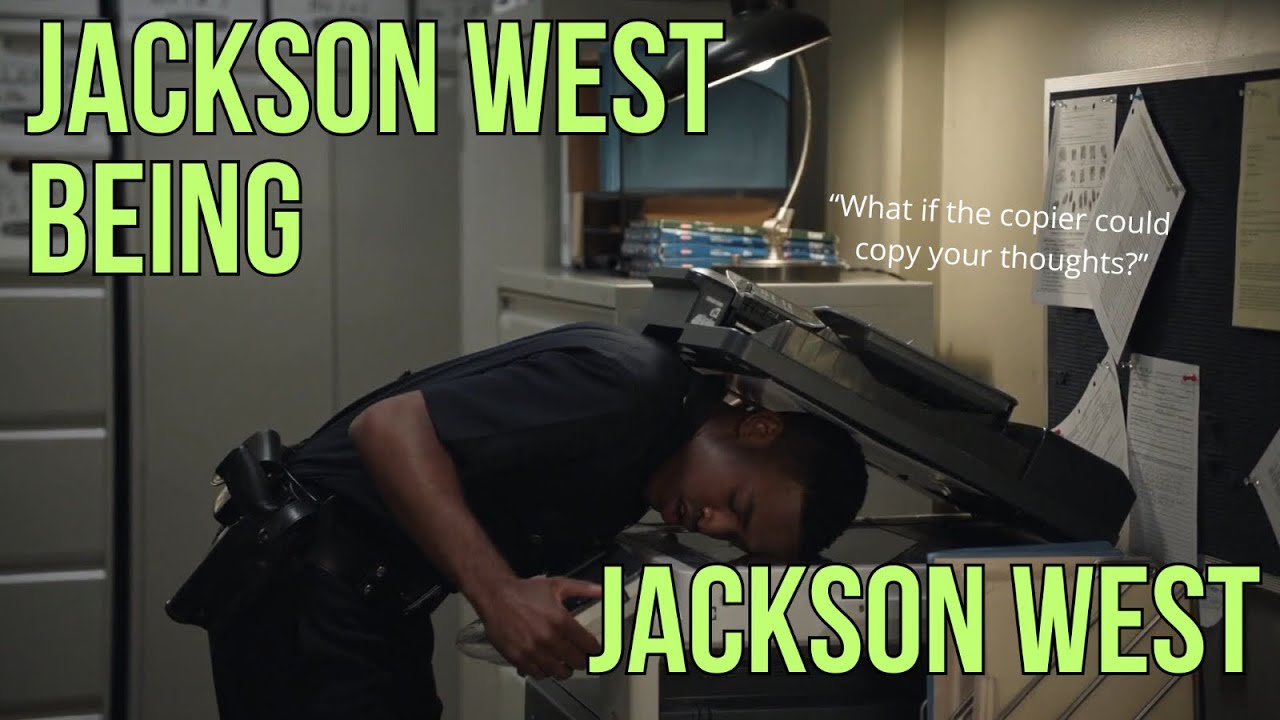 THE ROOKIE — Jackson West being Jackson West - YouTube