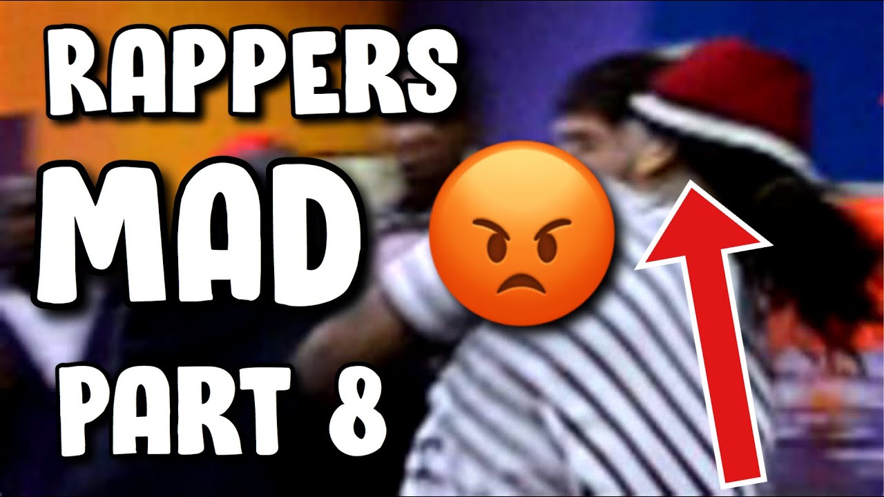 RAPPERS GETTING MAD COMPILATION PART 8! (Funny AF) Featuring Drake, 50 ...