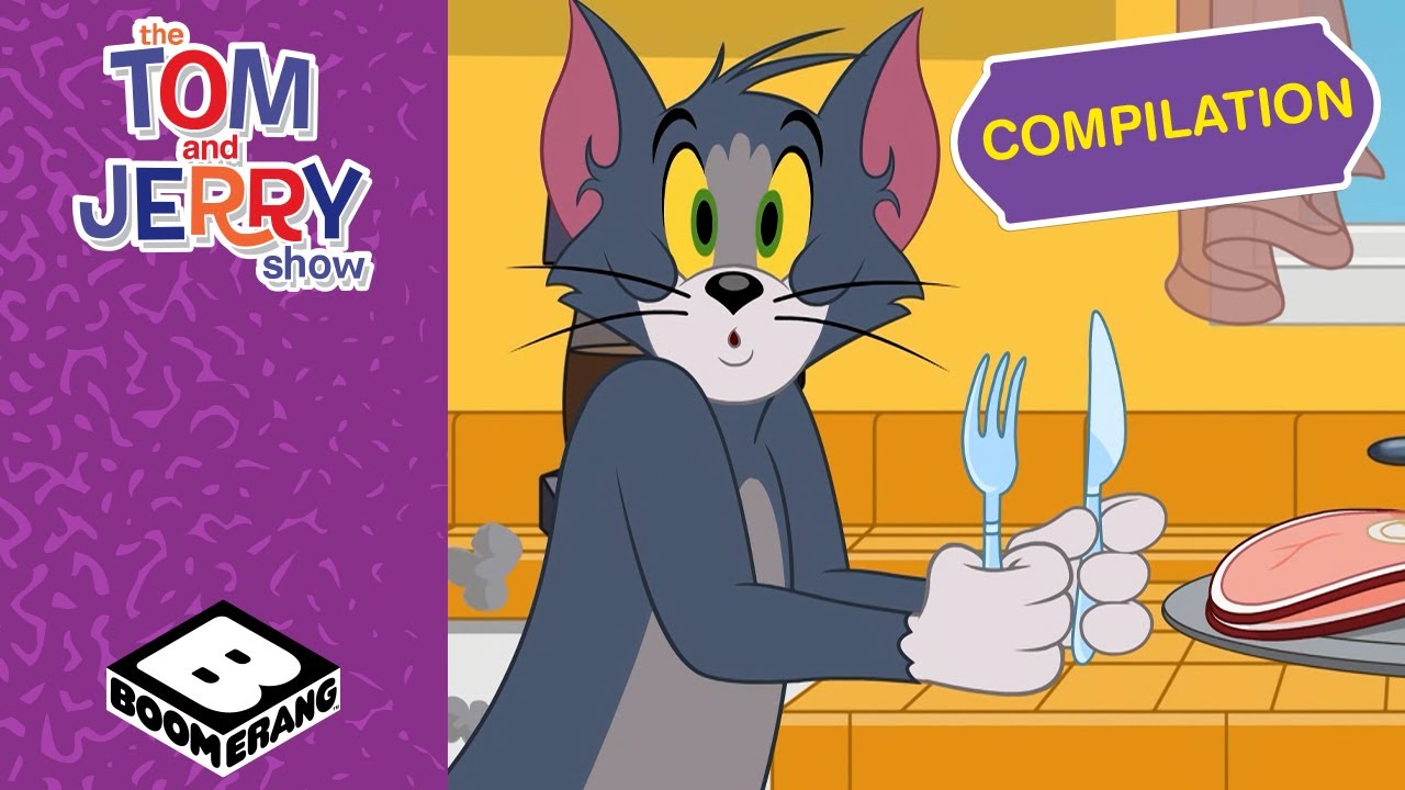 Dinner Time! | MEGA Tom and Jerry Compilation | 1 hour of Tom & Jerry | @BoomerangUK - YouTube