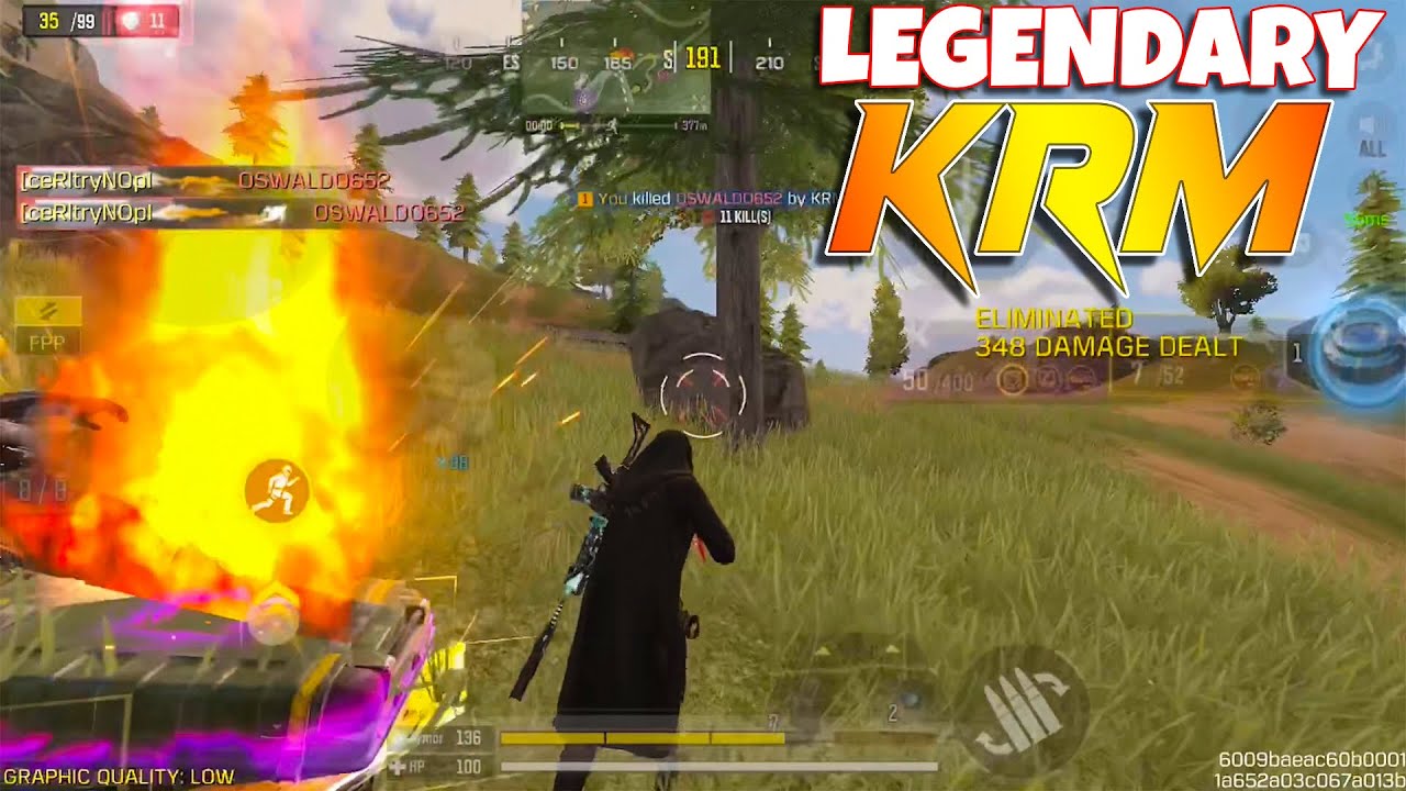 Solo vs Squad With Enemy Legendary KRM!🔥| COD MOBILE BR - YouTube