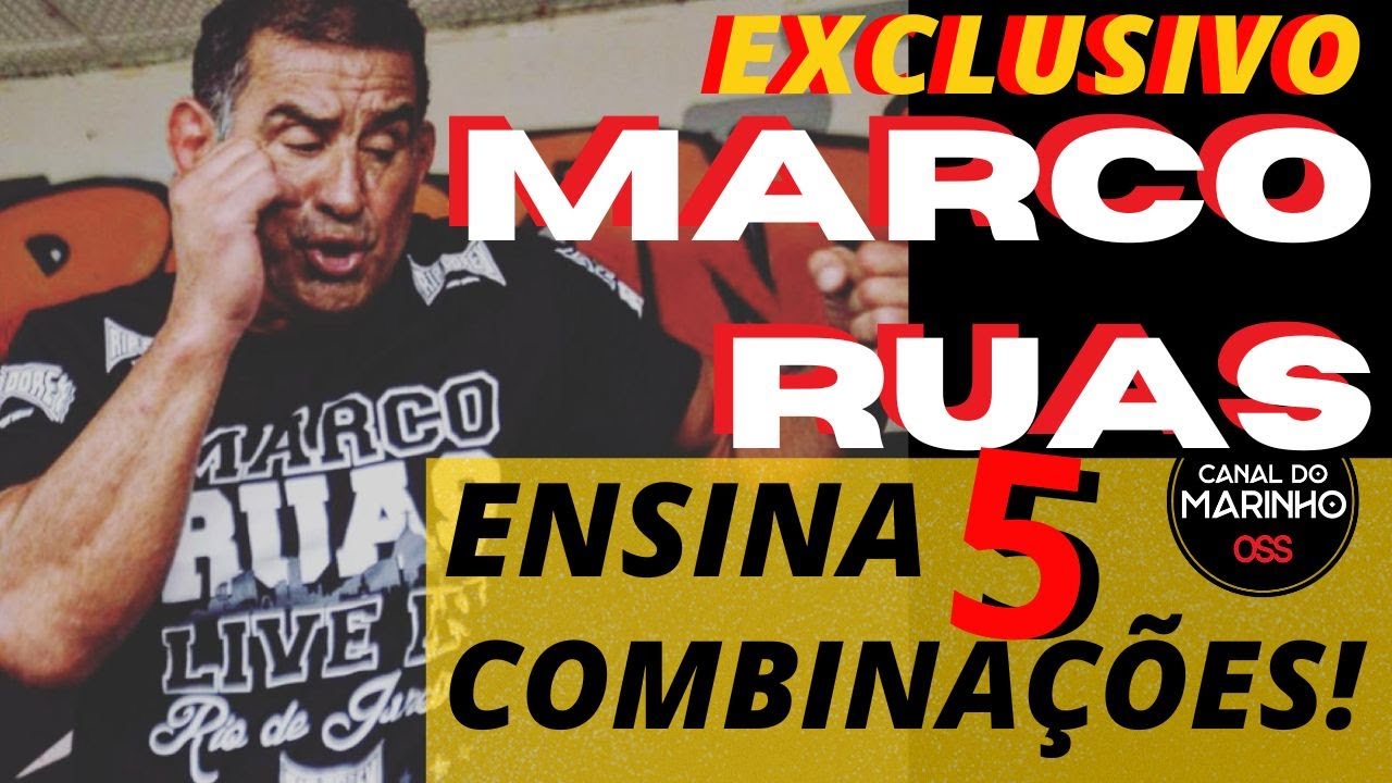 MARCO RUAS ensina 5 combinações! Onde tudo começou! Roots!!!! - YouTube