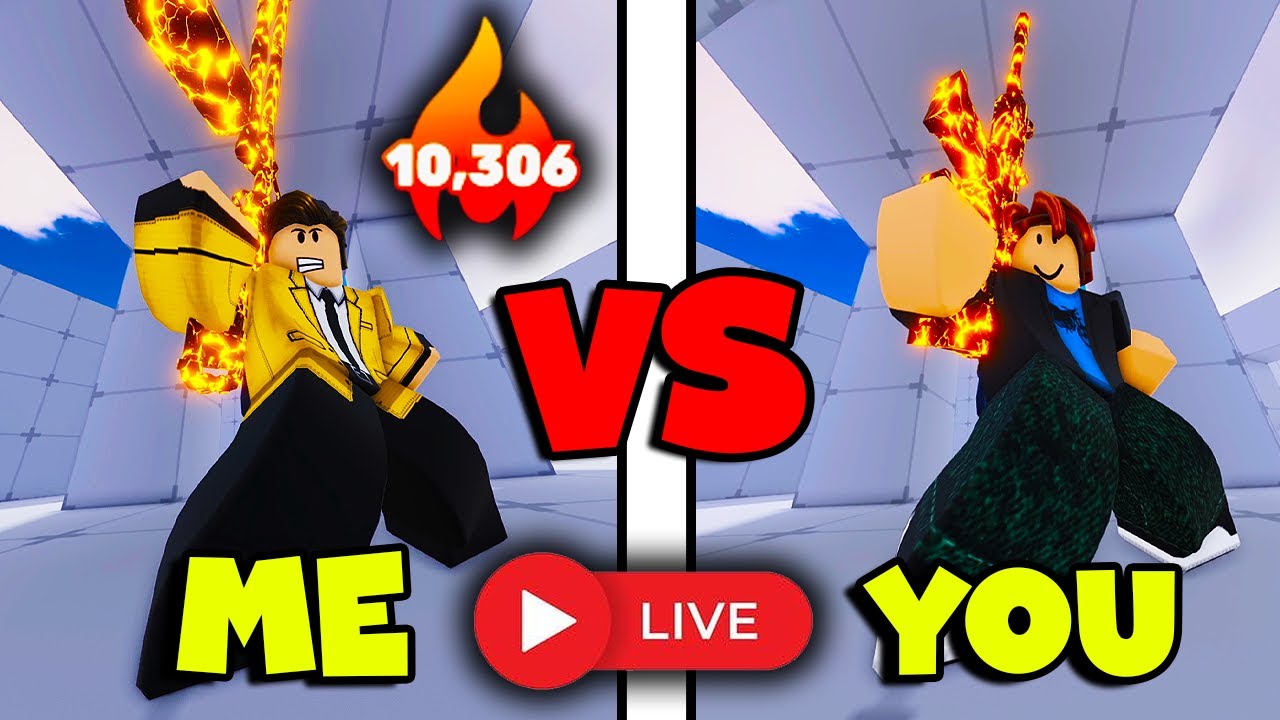 I VS my SUBSCRIBERS in Roblox RIVALS! (2K subscribers LIVE STREAM ...