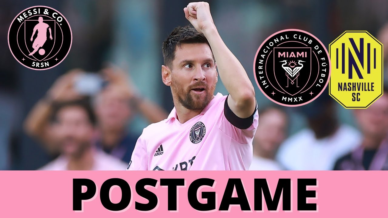 Inter Miami 0-0 Nashville Live Postgame Show | Messi and team struggle ...