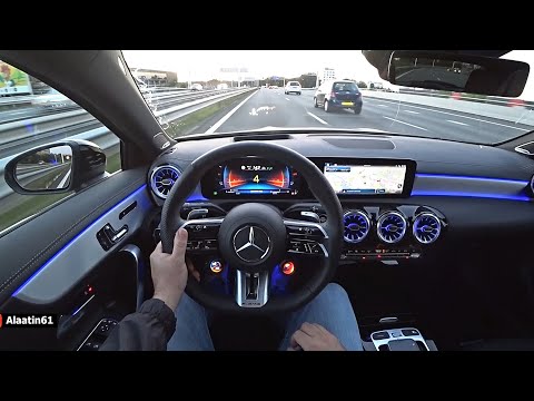 New Mercedes AMG A45 S 2027 | Test Drive | Pov | Autobahn