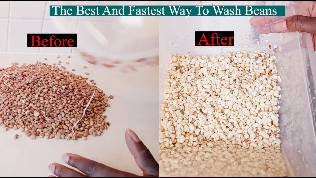 The Best And Fastest Technique To Wash Beans | For Moi Moi Or Akara ...