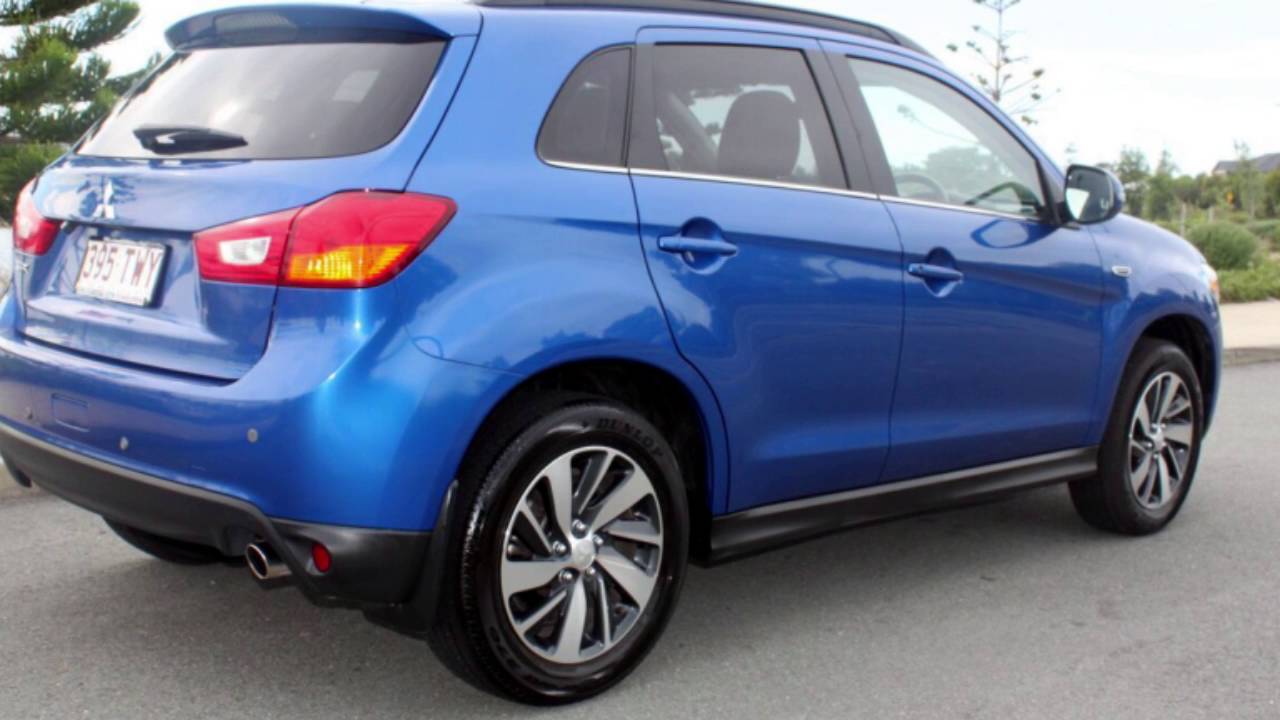 2014 Mitsubishi ASX XB MY15 LS 2WD Blue 6 Speed Constant Variable Wagon ...