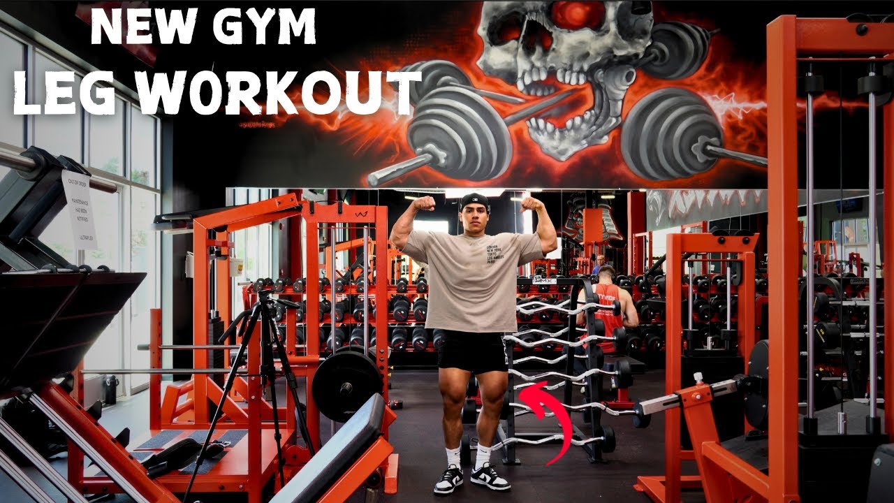 HEAVY LEG WORKOUT | BADASS GYM | SUMMER SHREDDING | EPISODE 6 - YouTube
