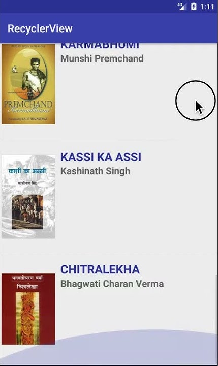 Android RecyclerView Example - YouTube