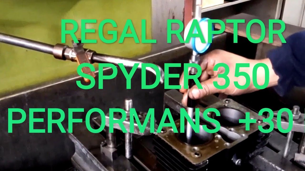 REGAL RAPTOR SPYDER 350 MOTOR YÜKLEME + 30 BG - YouTube