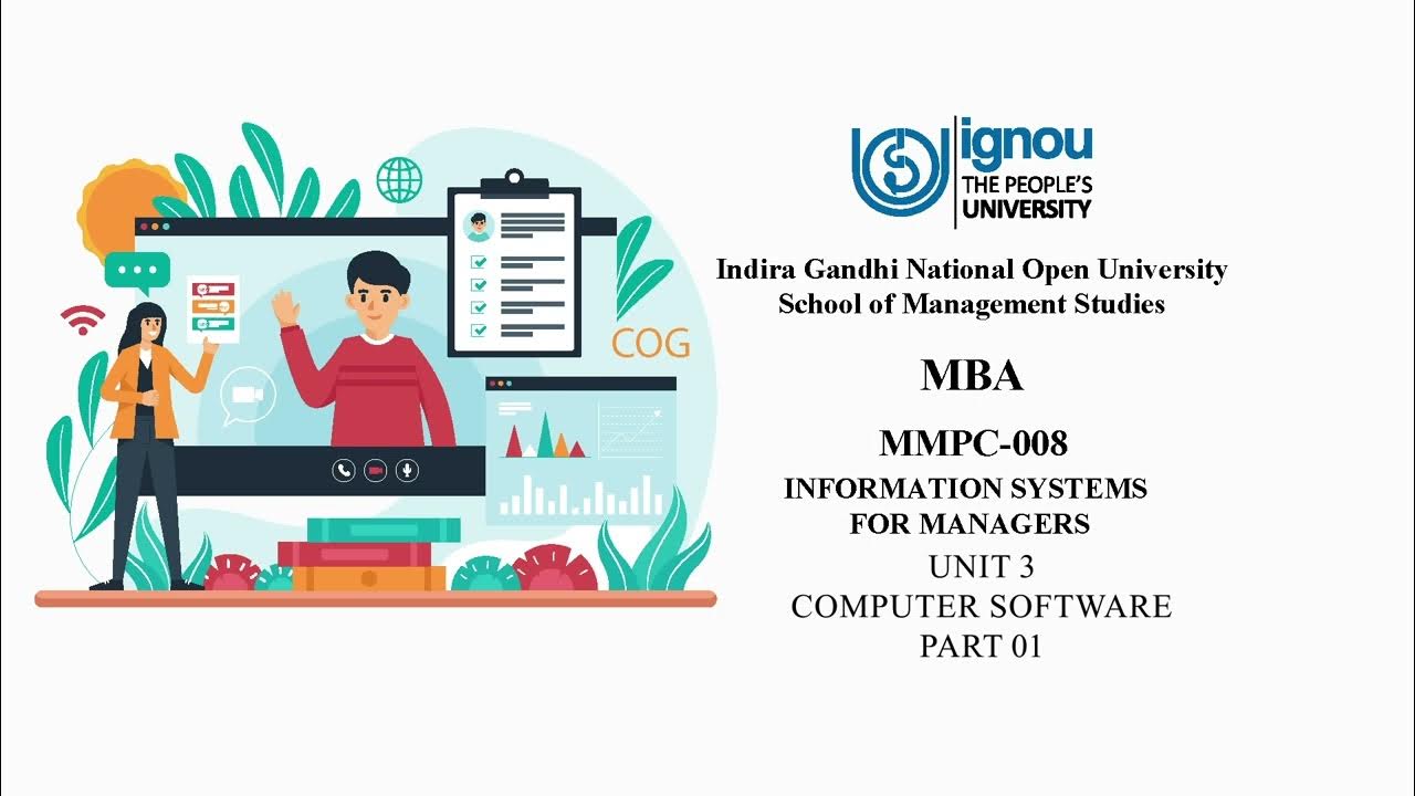 MMPC 008 UNIT-3 COMPUTER SOFTWARE PART 01 - YouTube