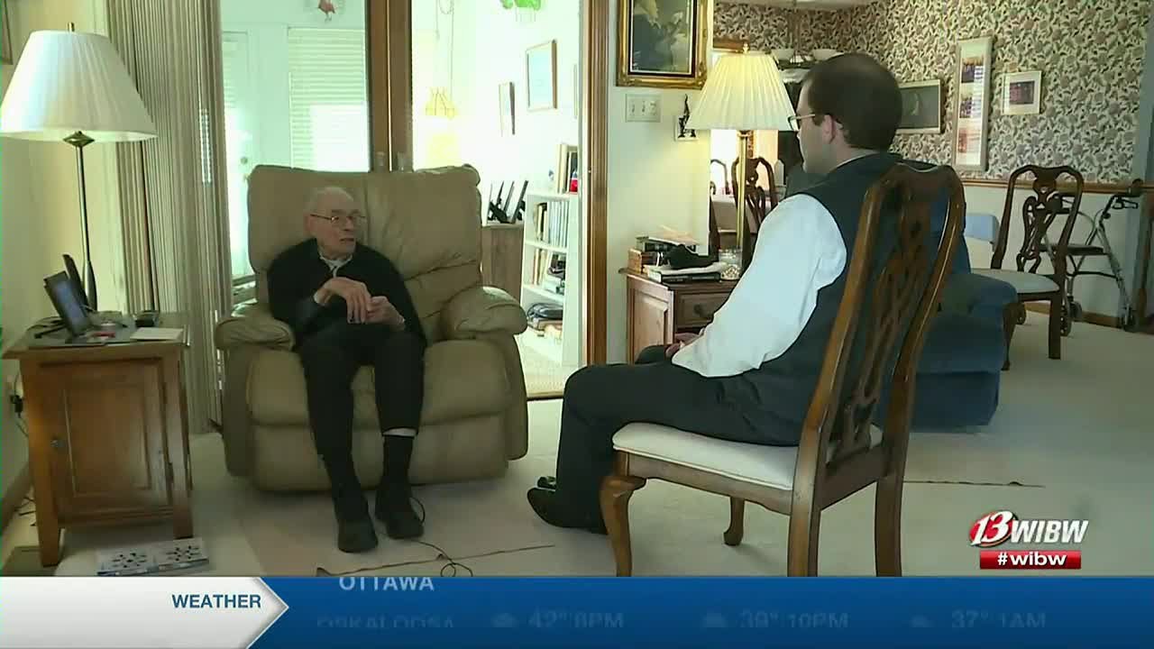 Recent centenarian, James Freel, passes away - YouTube