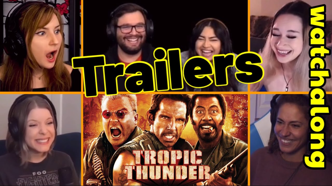 The Trailers | Opening of Tropic Thunder (2008) Realtime First Time ...