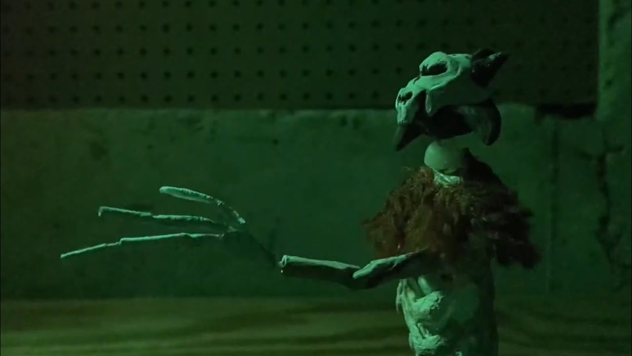 Stop Motion Monster Puppet Animation Test - YouTube