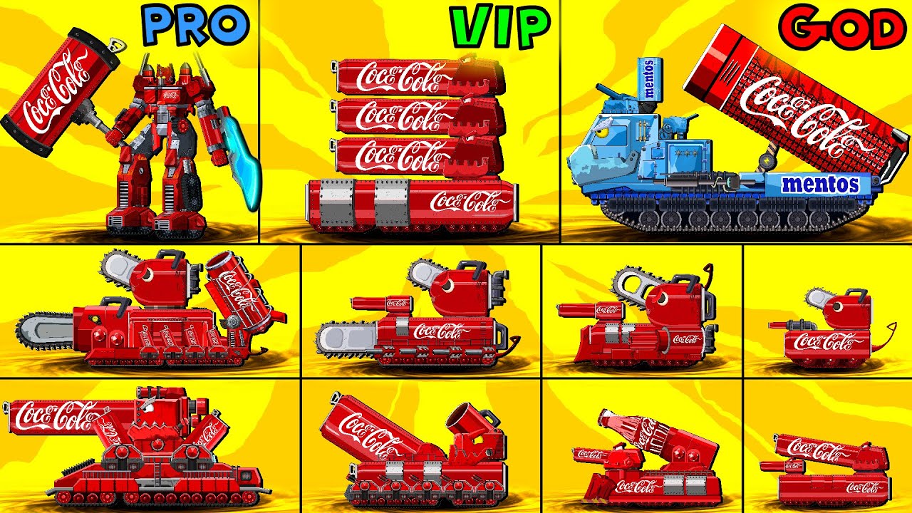 All series Evolution of Hybrids Coca Cola Transformer | Cartoons about ...