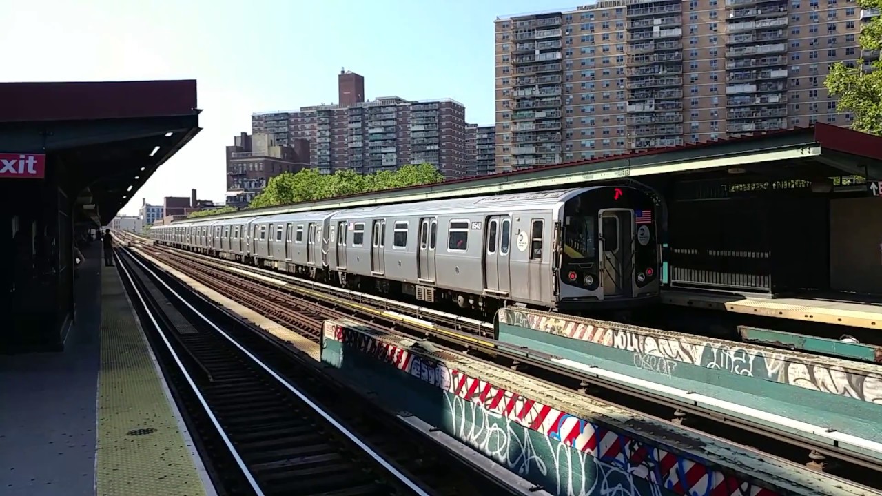 MTA Subways - Alstom R160A-1 #8485 on the (J) at Lorimer Street - YouTube