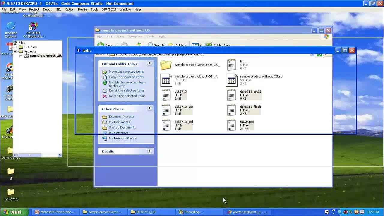 DSP Kit Tutorial 3A - Make new project with/without DSP/BIOS using CCS 3.1 - YouTube