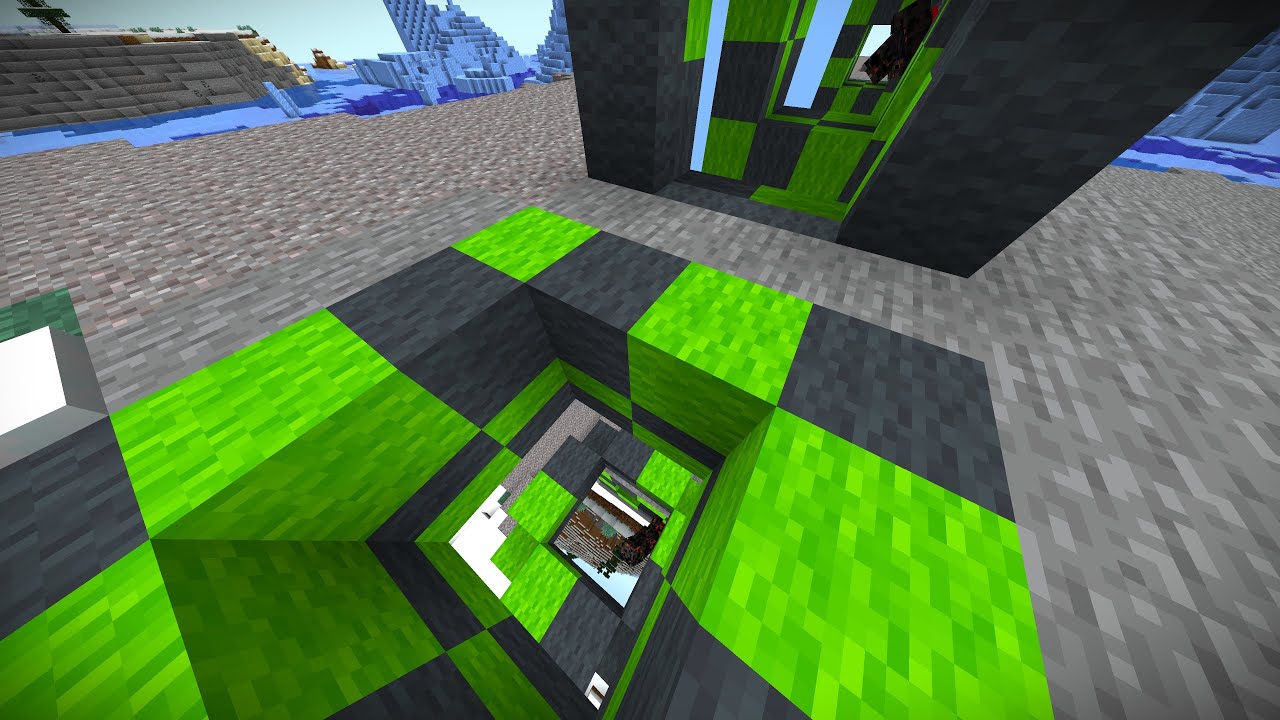 I Made A Infinite Loop In Non-Euclidian Minecraft..👀 - YouTube