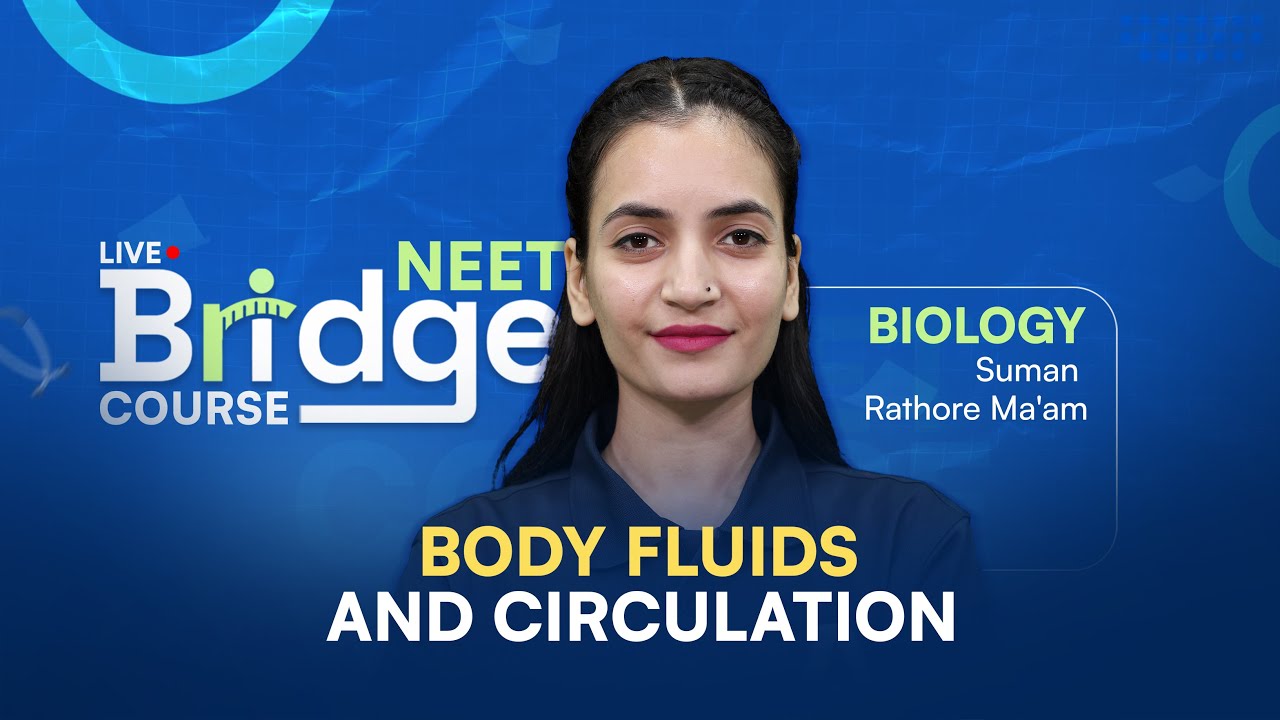 Body Fluids and Circulation (Part-1) | Biology - Free Bridge Course for NEET 2025 Aspirants 📚 ...