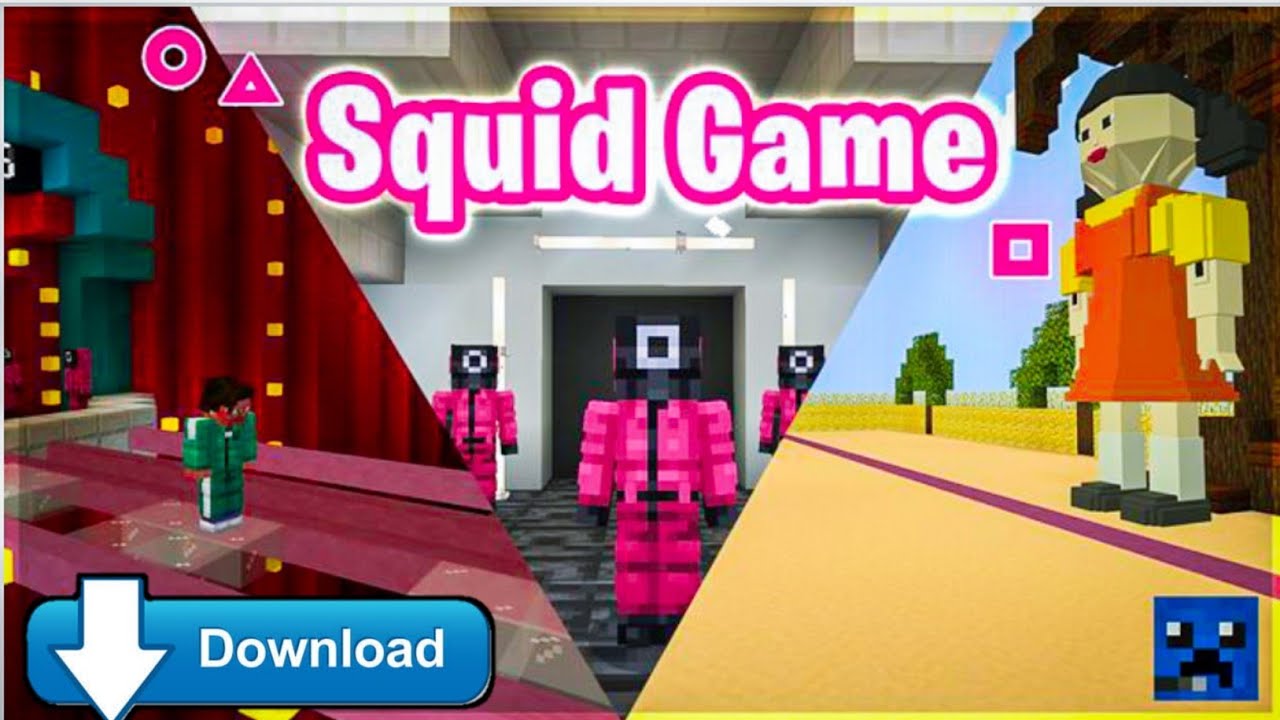 How to Download SQUID GAME Map in Minecraft - YouTube