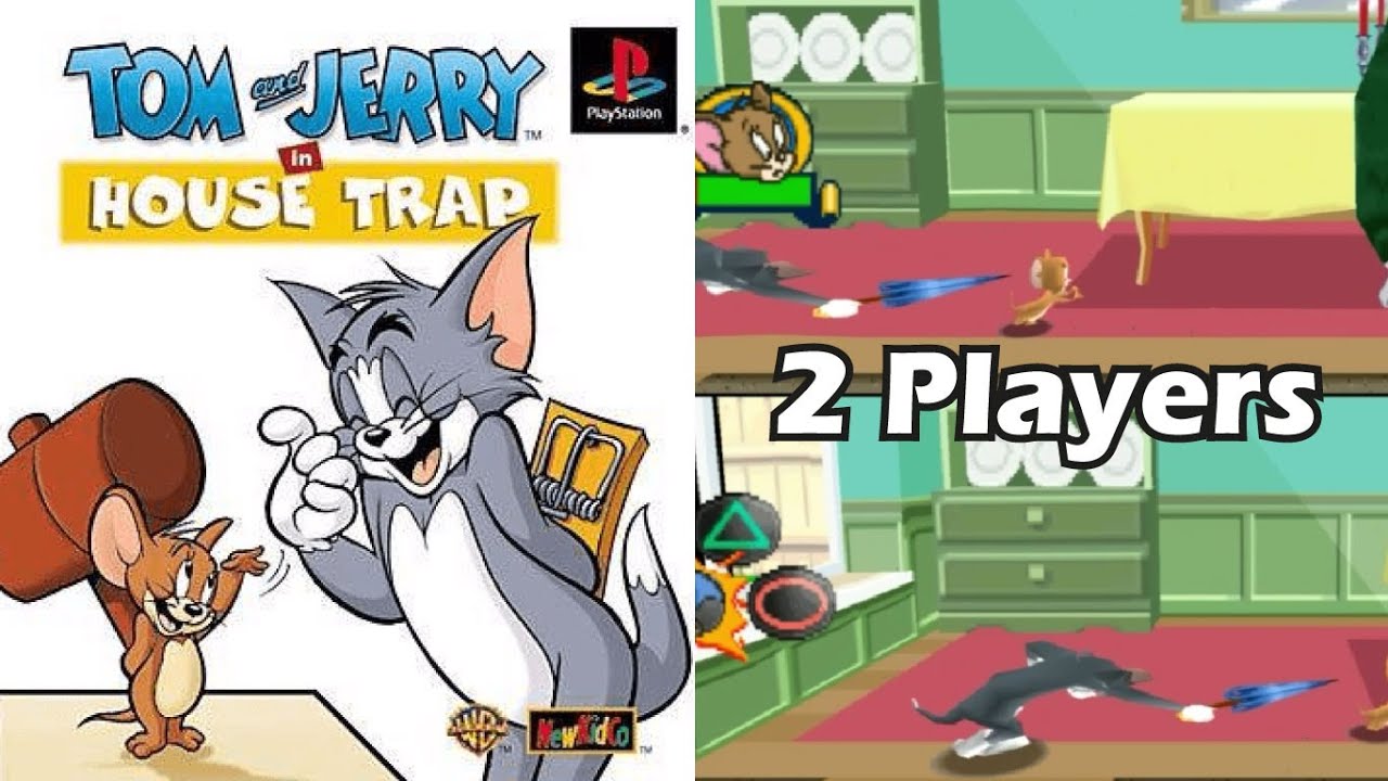 Tom & Jerry In House Trap - 2 Players Mode (3 Fights) - YouTube