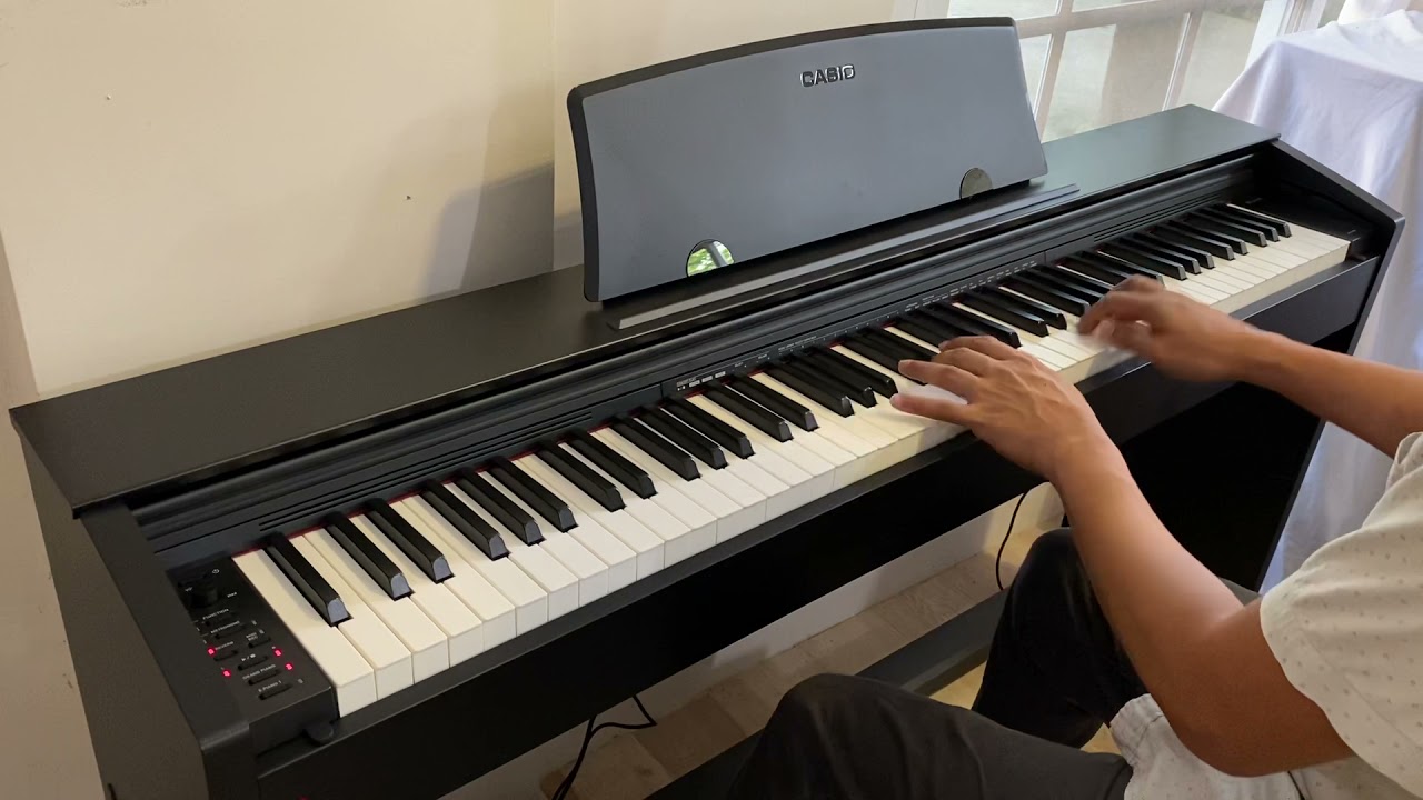 CASIO PRIVIA PX-770 digital piano video demo - YouTube