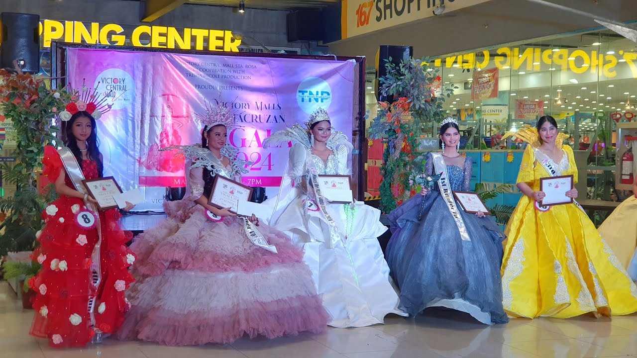 VICTORY MALL'S SANTACRUZAN SAGALA 2024 🌸👸 Part2/2 📍 Victory Central ...
