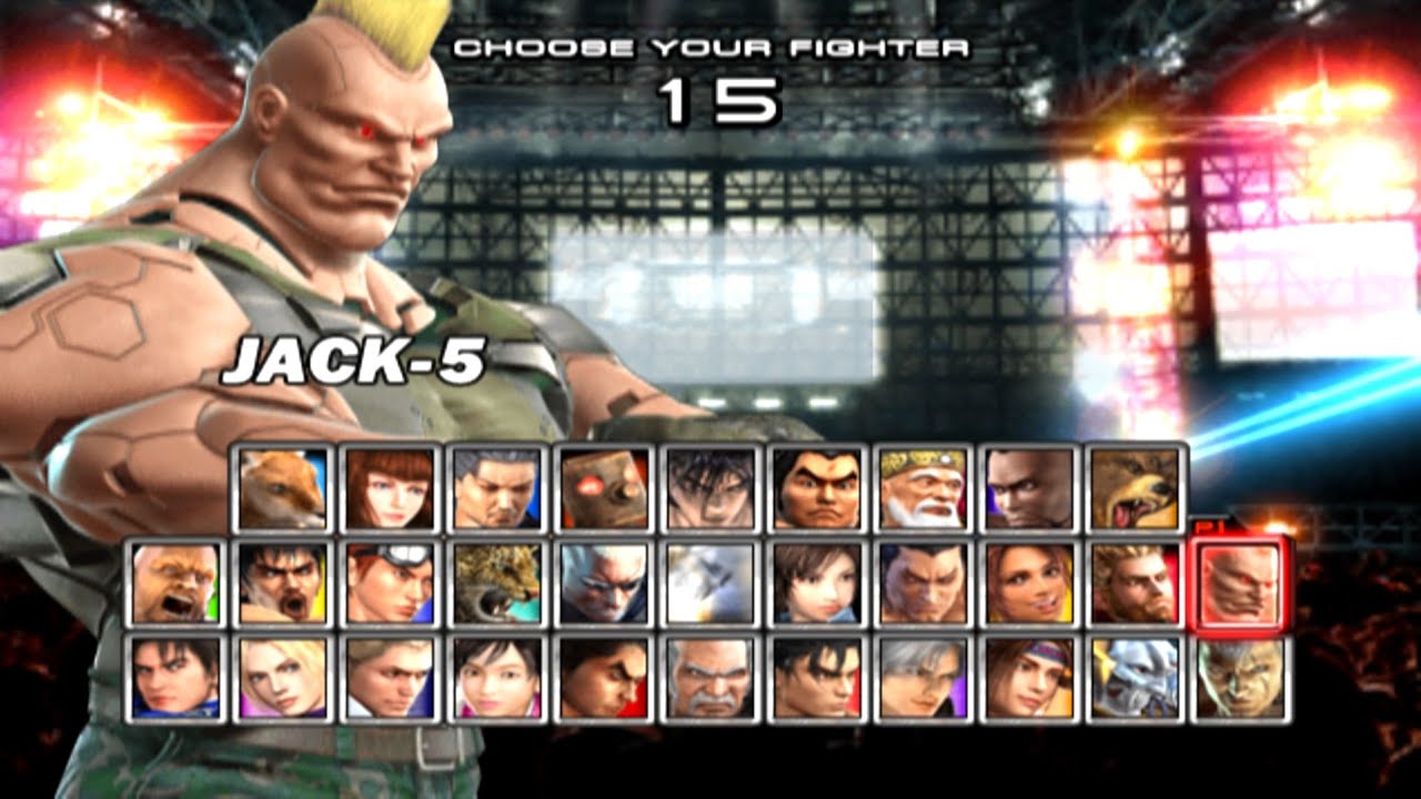 Tekken 5 - jack 5 - YouTube
