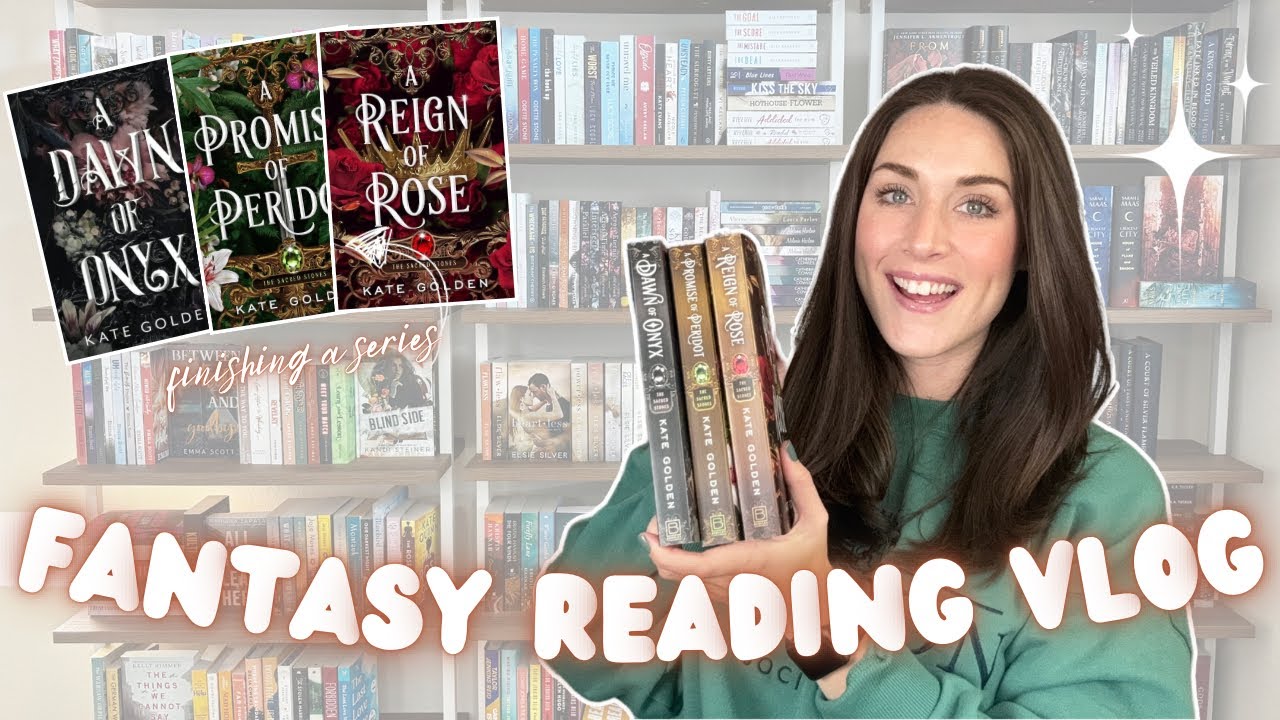 finish a series with me| FANTASY ROMANCE READING VLOG 📖 🐉 - YouTube