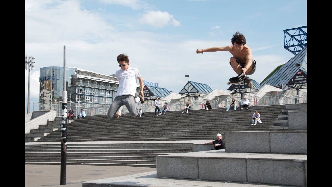 Roller freestyle Paris - Fall 2012 - YouTube