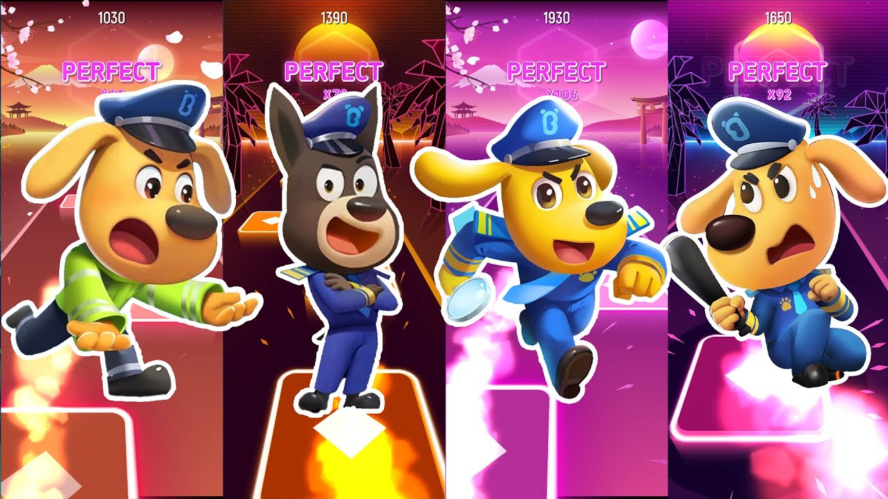 Sheriff Labrador 🆚 Sheriff Labrador Team. Who Is Best? - YouTube