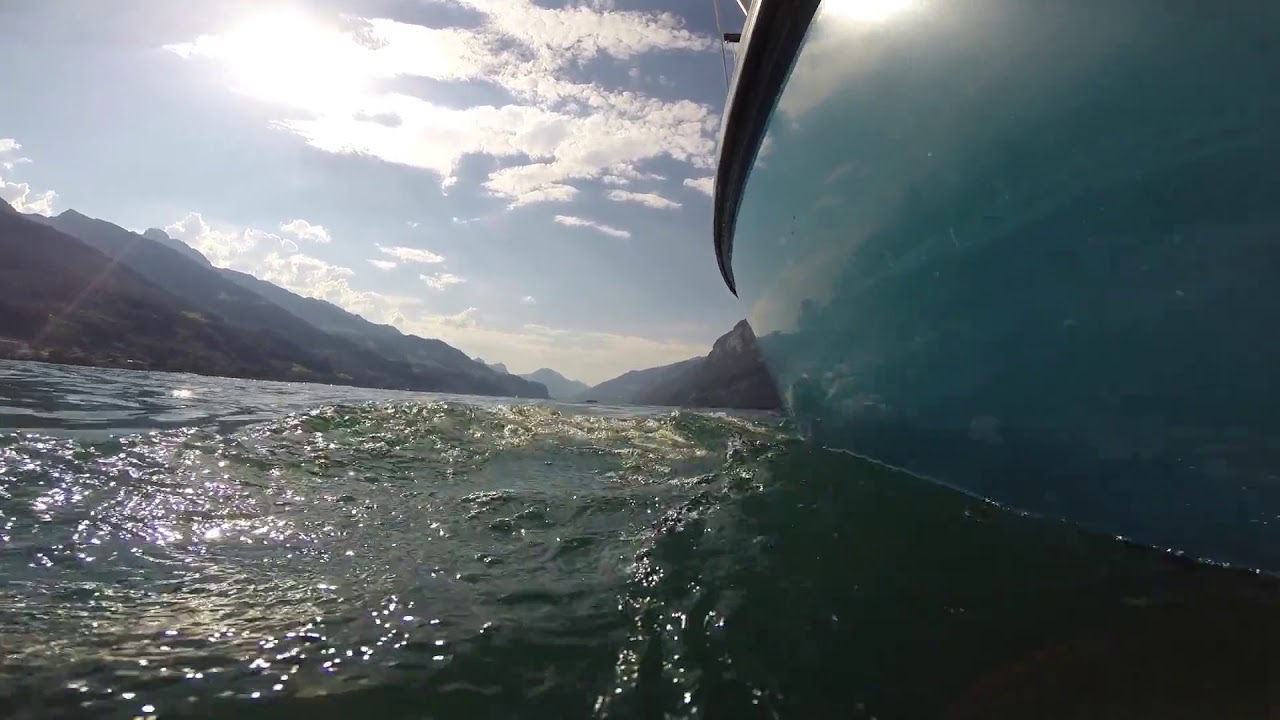 Fast Sailing Boat - Free Stock Creative Commons Video - YouTube