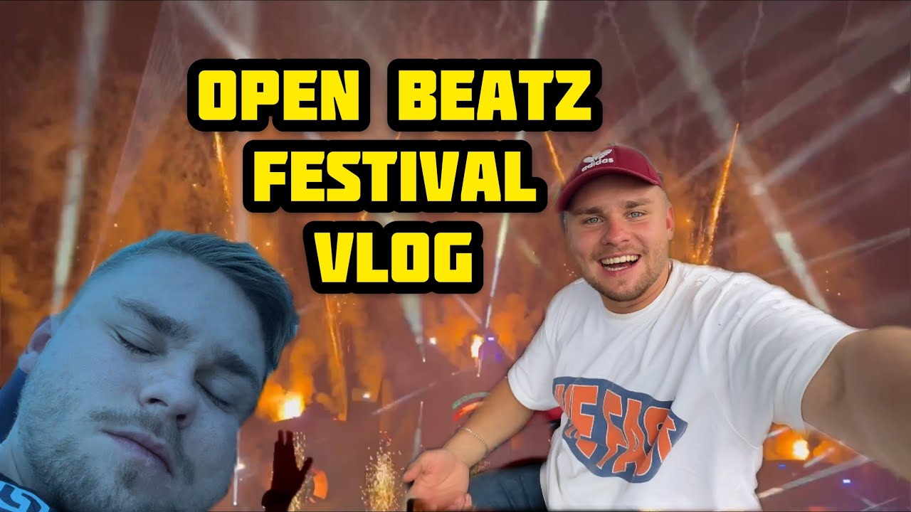 Erstes mal campen auf dem Open Beatz - Festival VLOG! - YouTube
